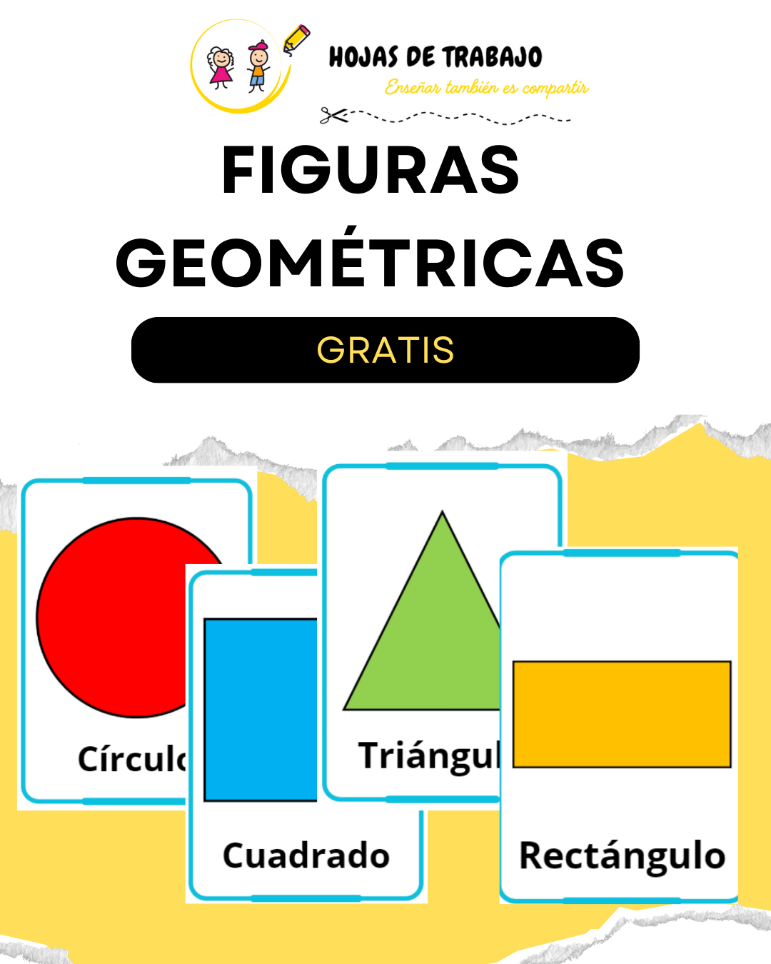 Figuras Geométricas para tu Aula - Hojas de trabajo