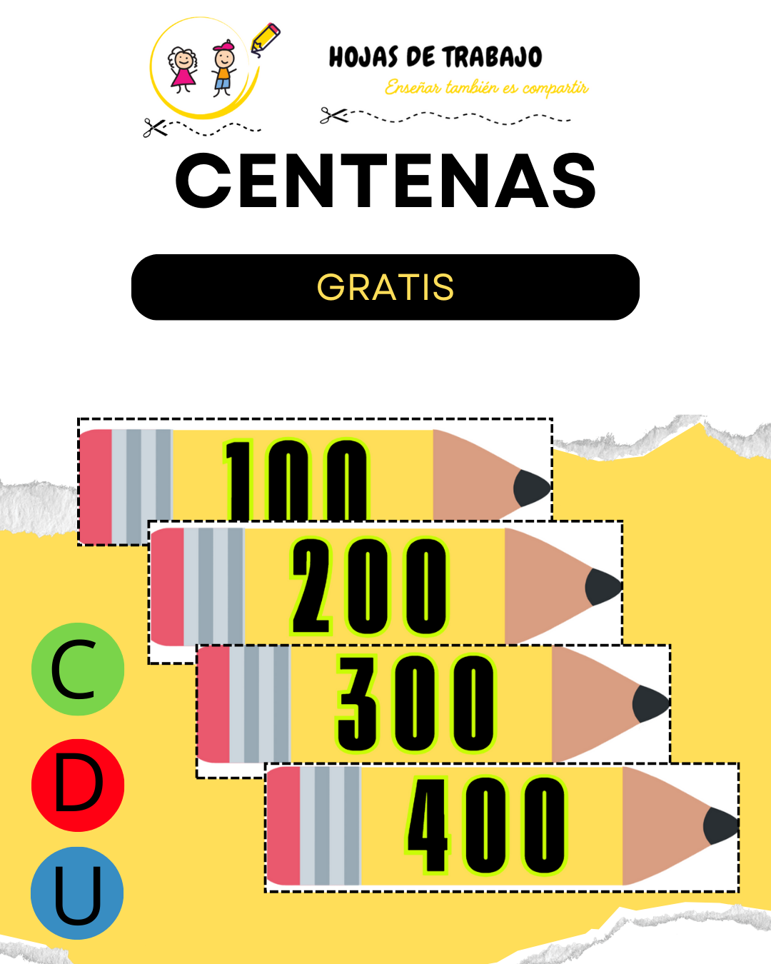 Centenas Puras - Hojas de trabajo